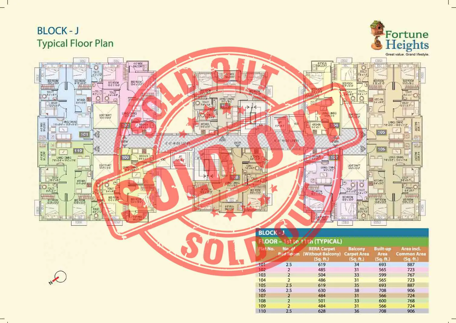 Buy 2 or 3 BHK Apartment in Barasat & Love Your Dream | Fortune Realty